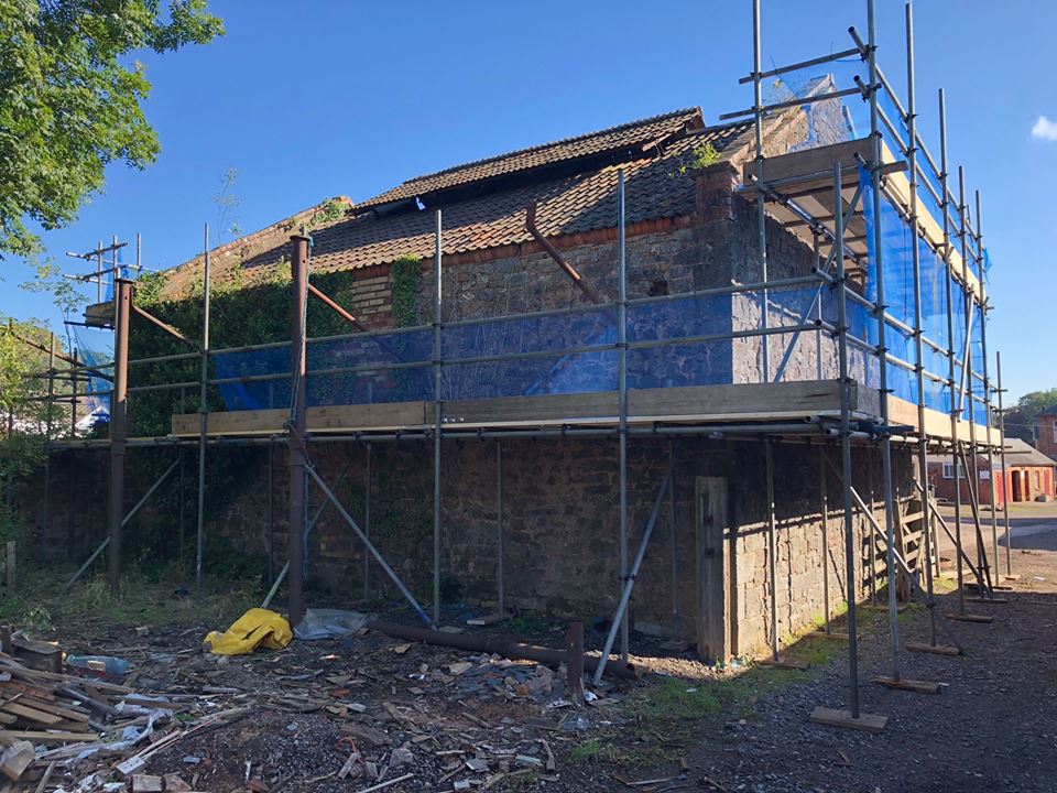 Restoration Work Begins - Coldharbour Mill